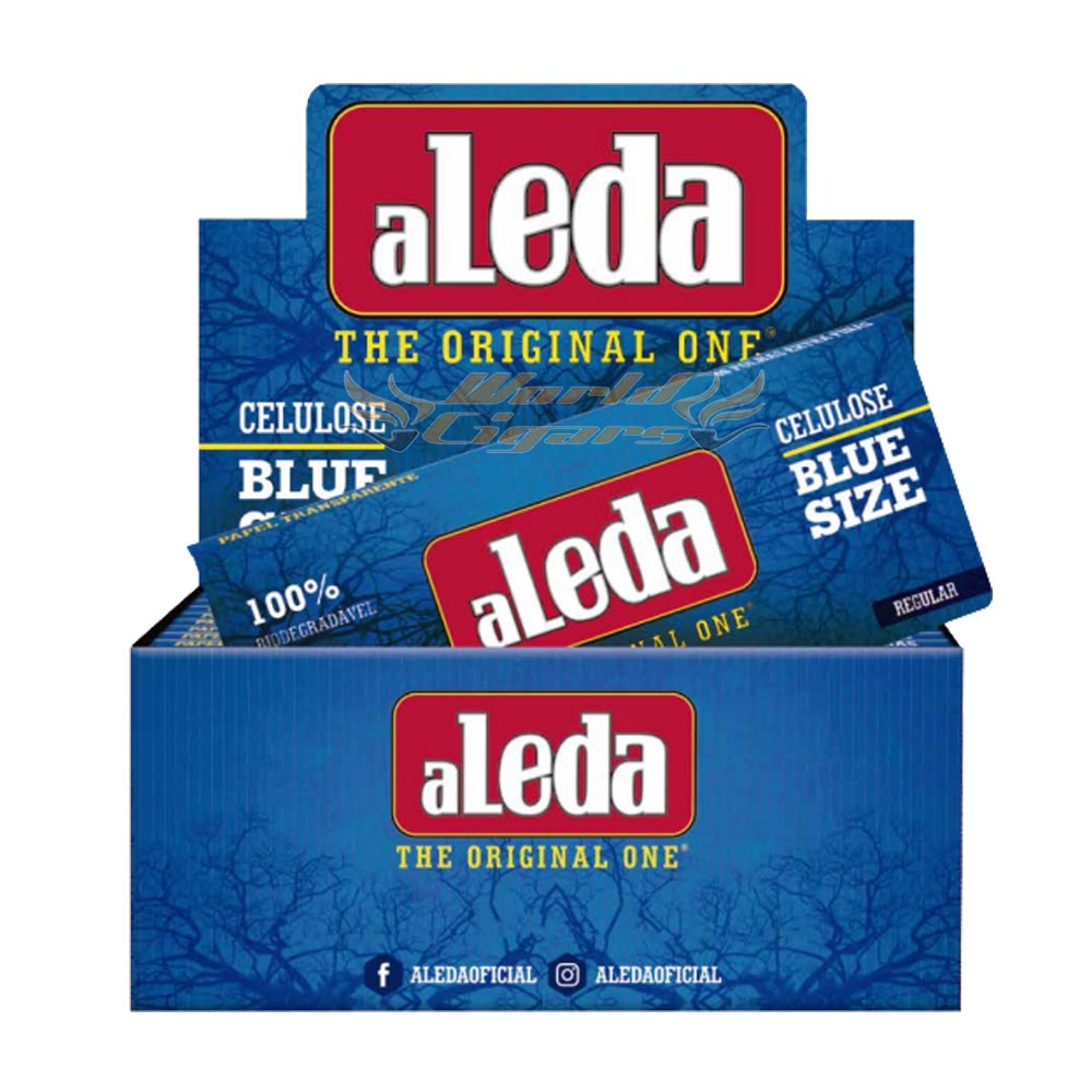 Celulose Aleda Blue Size Caixa C/20 | World Cigars Tabacaria e Presentes