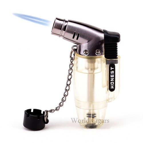Isqueiro Maçarico Honest BCZ261 - Transparente | World Cigars Tabacaria ...