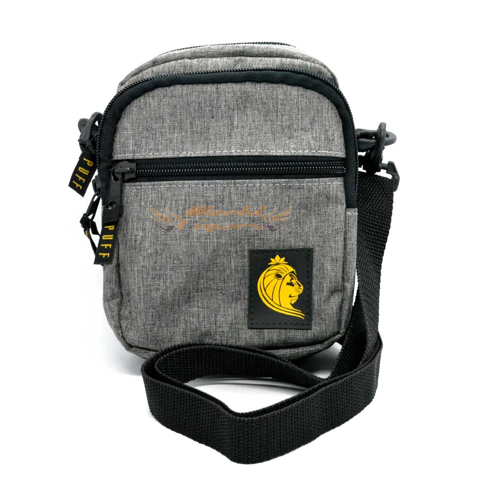 Shoulder Bag Puff Life - Cinza | World Cigars Tabacaria e Presentes