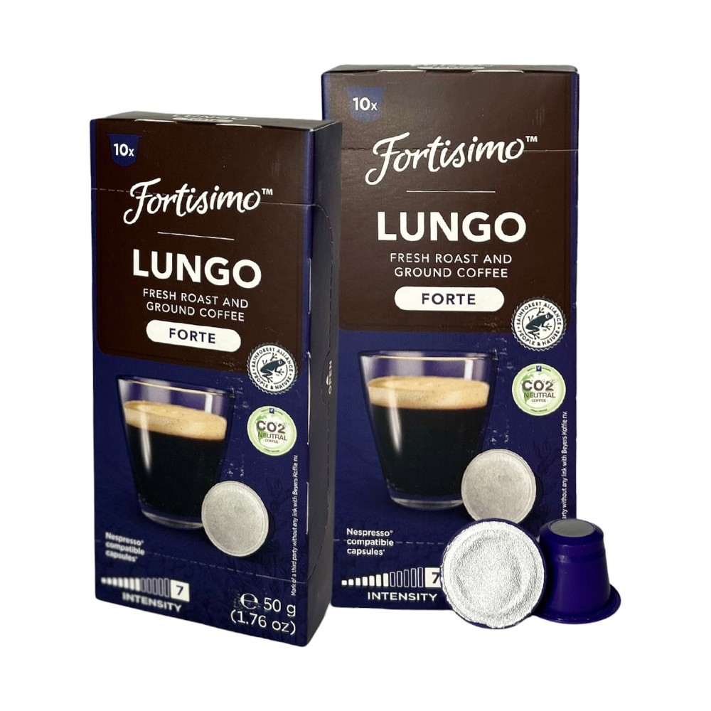Café em Capsula de Plástico Fortíssimo - Lungo Forte | World Cigars ...