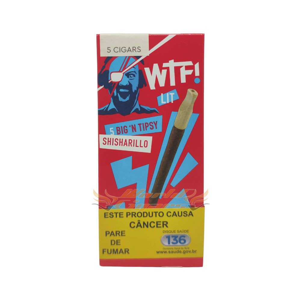 WTF Big'n Tipsy Lit Frutas Vermelhas C/5 | World Cigars Tabacaria e ...