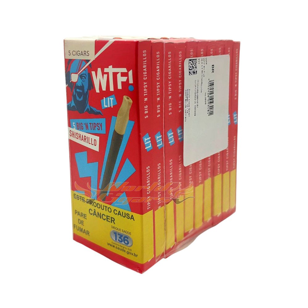 WTF Big'n Tipsy Lit Frutas Vermelhas C/5x10 | World Cigars Tabacaria e ...