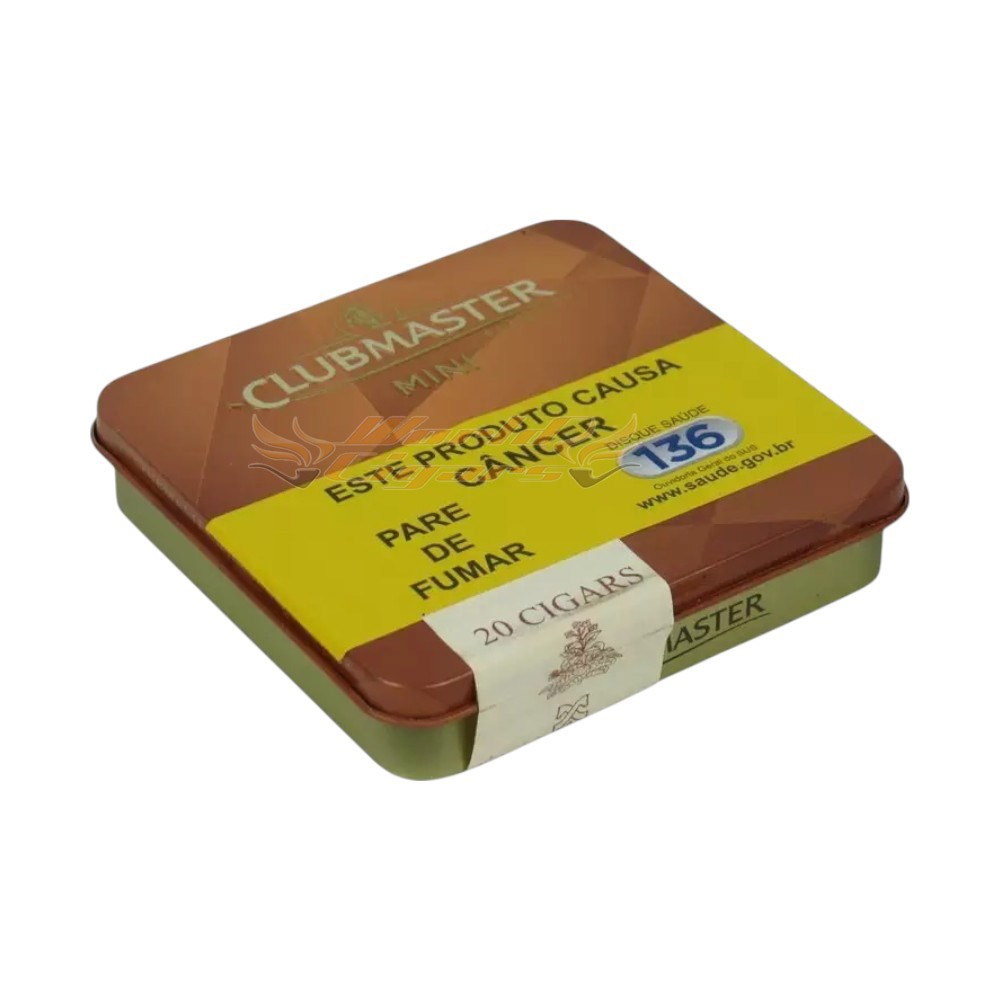 ClubMaster Mini Brown (Chocolate) Lata C/20 | World Cigars Tabacaria e ...