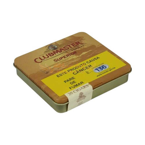 ClubMaster Superior Sumatra Lata C/20 | World Cigars Tabacaria e Presentes