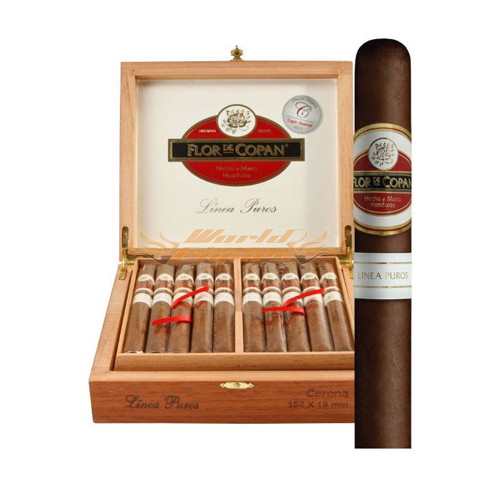 Flor de Copan Linea Puros Corona - Caixa C/20 | World Cigars Tabacaria ...
