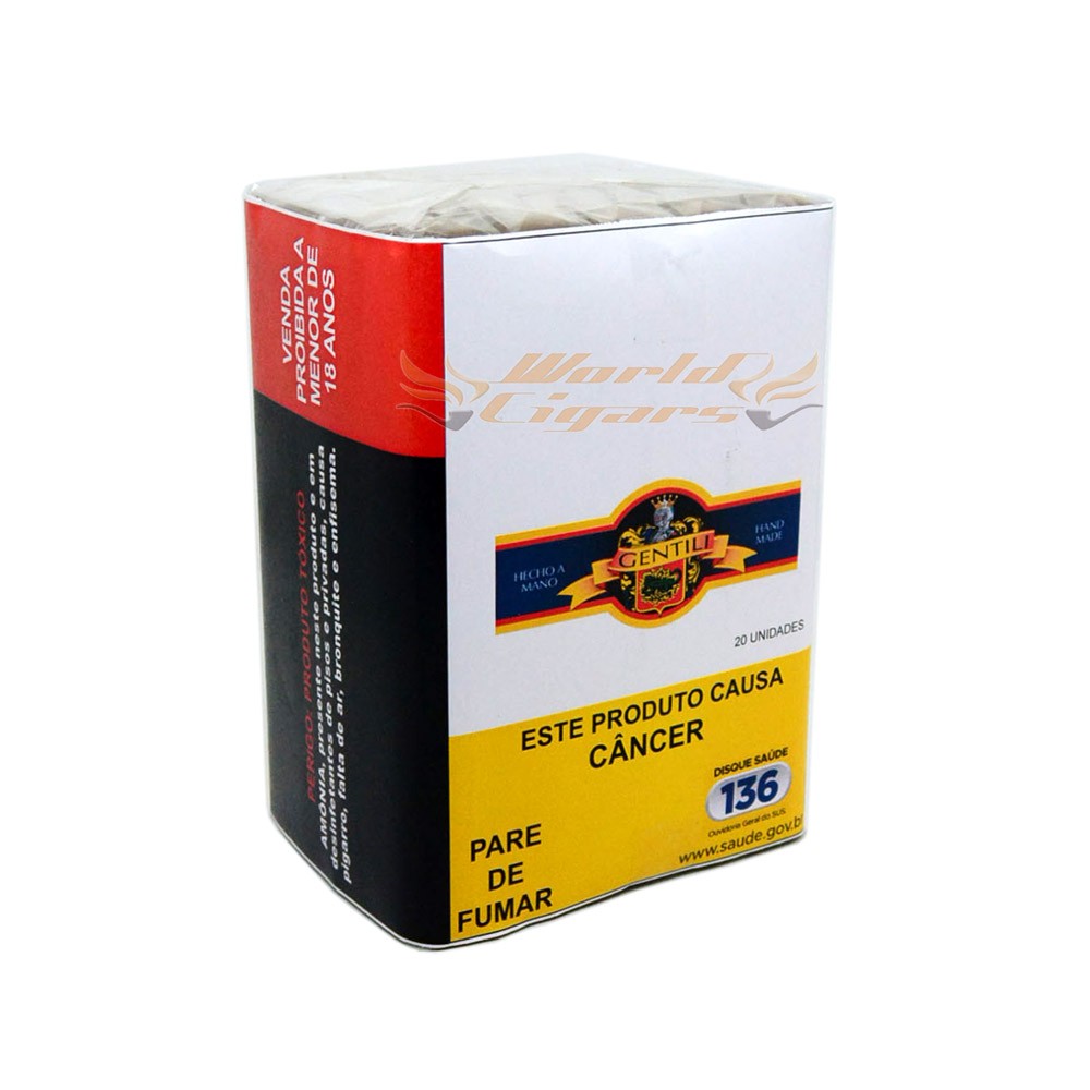 Gentili Toro Maço C/20 | World Cigars Tabacaria e Presentes