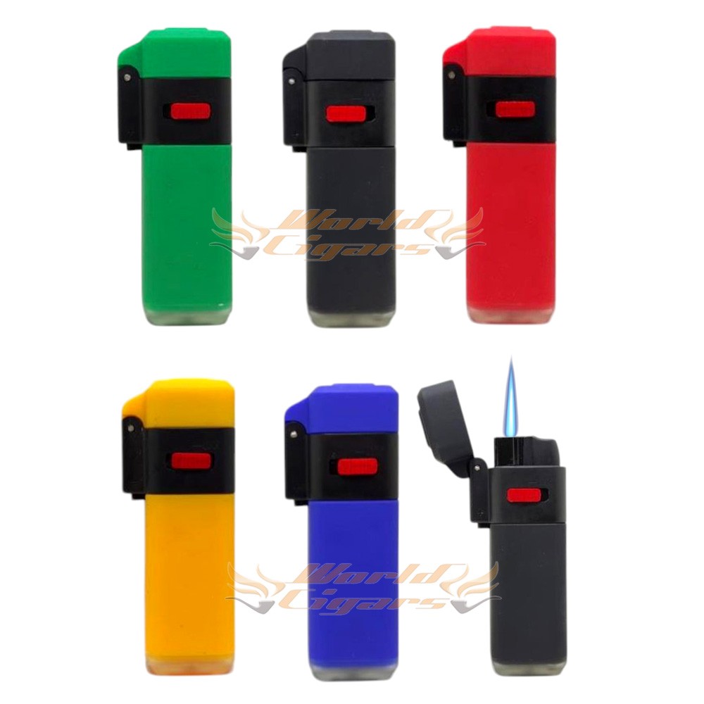 Isqueiro Maçarico Single Jet - Escolha a Cor | World Cigars Tabacaria e ...