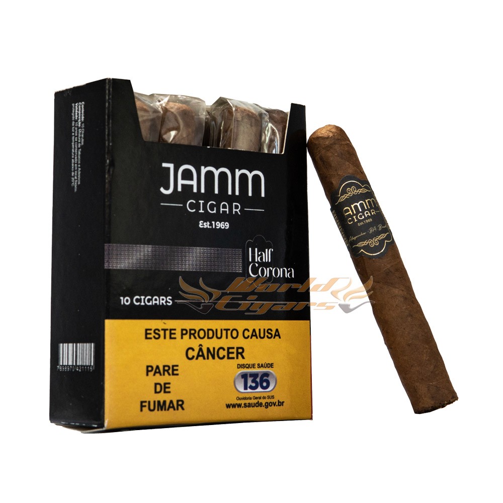 Jamm Half Corona Caixa C/10 | World Cigars Tabacaria e Presentes