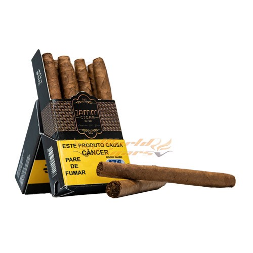 Jamm Small Cigar Puritos Petaca C/10 | World Cigars Tabacaria e Presentes