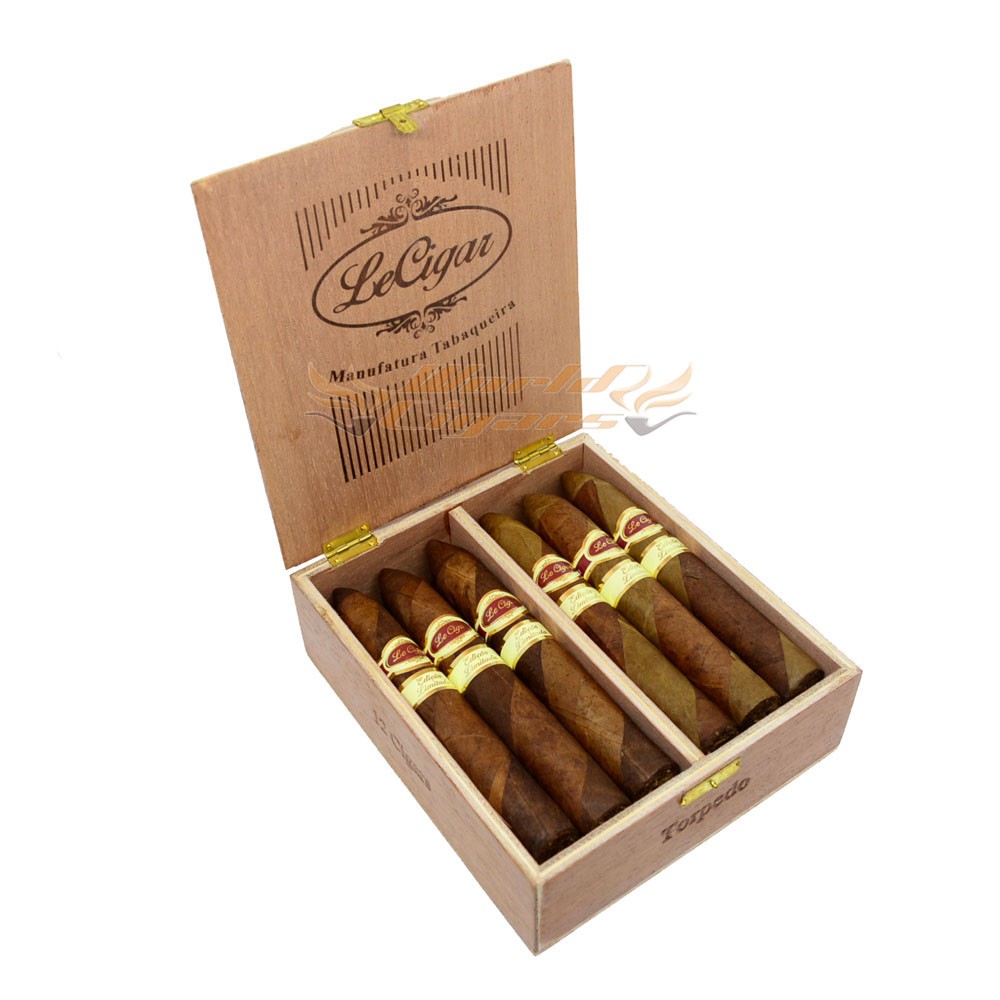 Le Cigar Torpedo Double Wrapper Cx C/12 | World Cigars Tabacaria e ...