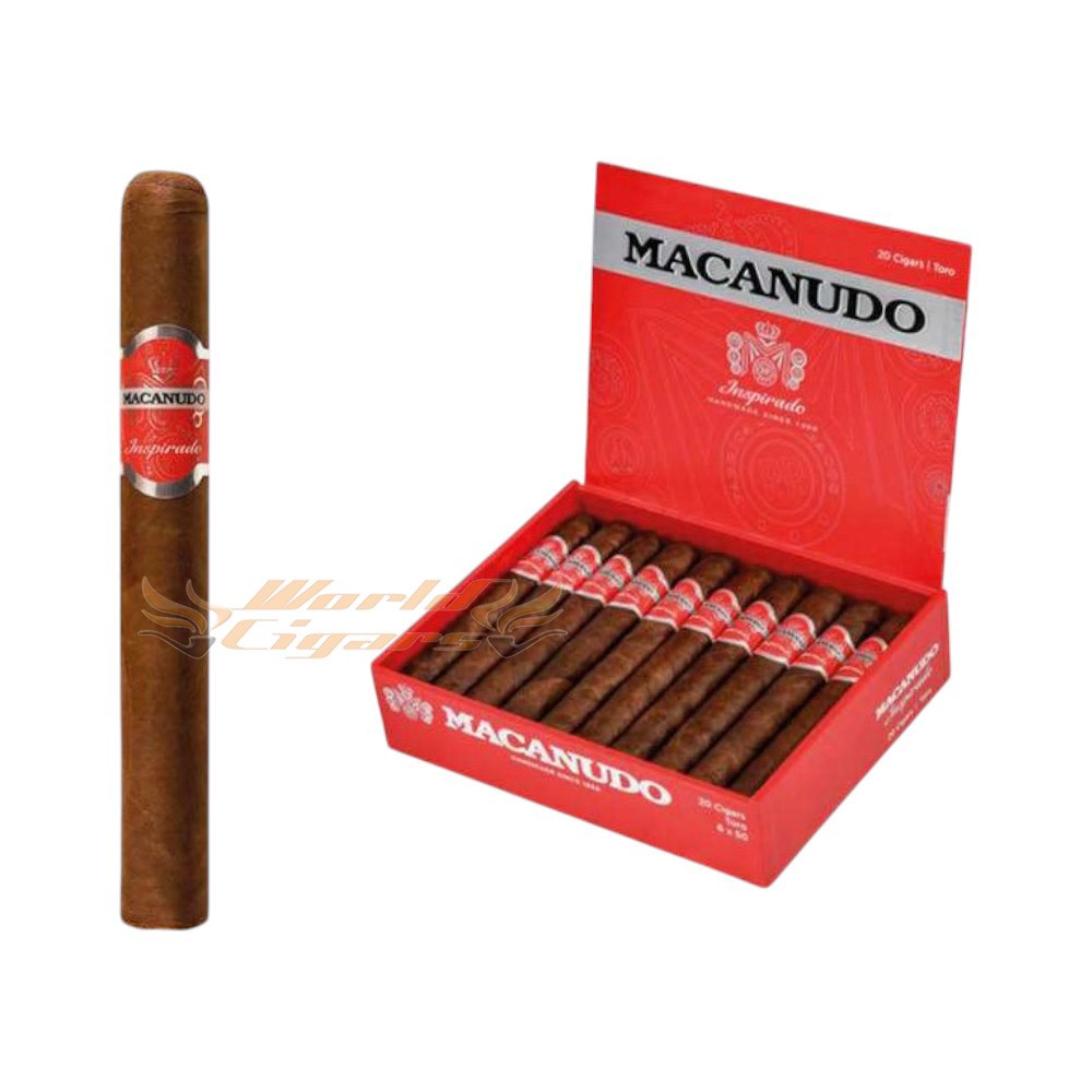 Macanudo Inspirado Red Toro Cx C/20 | World Cigars Tabacaria e Presentes