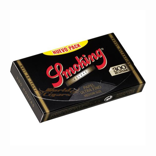 Papel P/Cigarro Smoking Bloc De Luxe 300 Un | World Cigars Tabacaria e ...