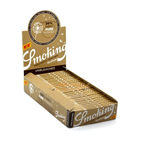 Seda Smoking 1¼ Thinnest Brown Unbleached Cx C/25 | World Cigars ...