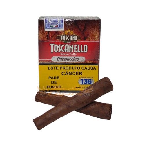 Toscanello Rosso Cappuccino C/20 | World Cigars Tabacaria e Presentes
