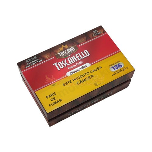 Toscanello Rosso Cappuccino C/20 | World Cigars Tabacaria e Presentes