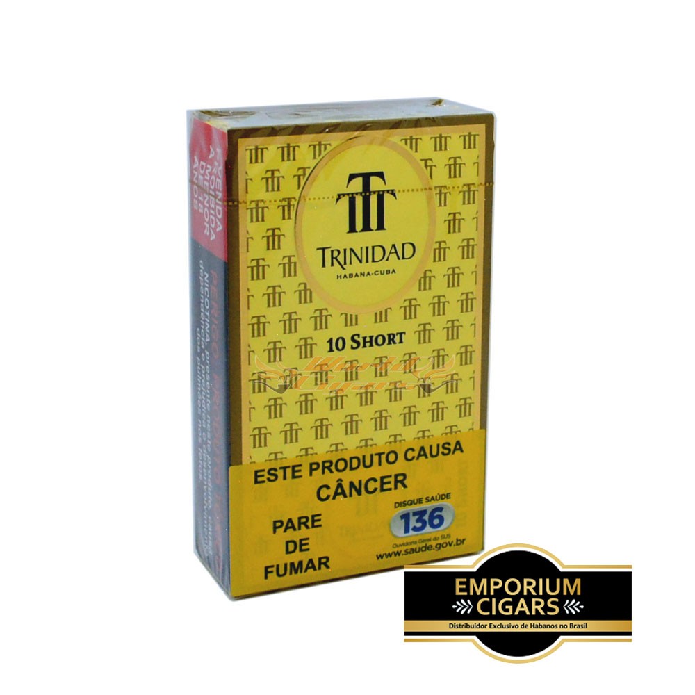 Trinidad Shorts - Caixa C/10 | World Cigars Tabacaria e Presentes
