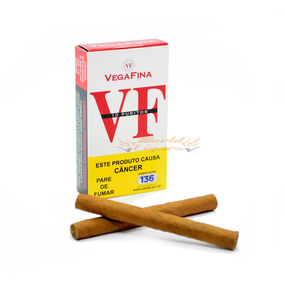 VegaFina Puritos C/10 | World Cigars Tabacaria e Presentes