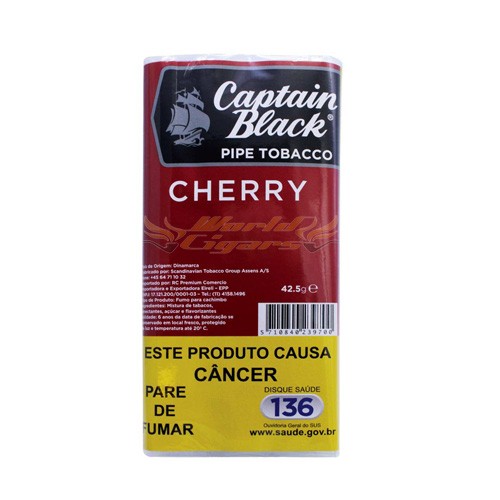 P/Cachimbo Captain Black Cherry 42,5g | World Cigars Tabacaria e Presentes